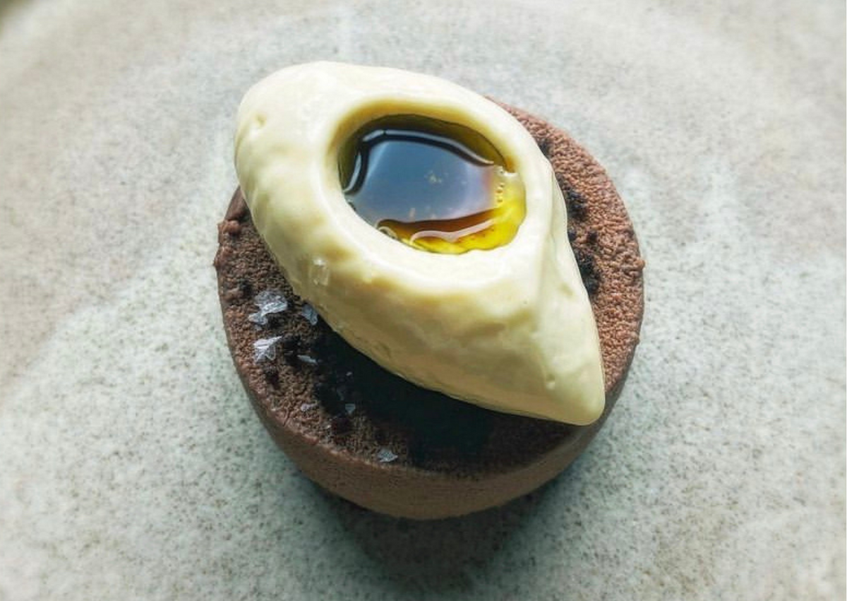 Olive oil ice cream from the Michelin-starred Cornerstone team ...